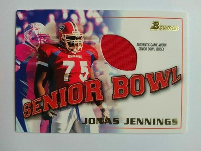 2001 Bowman Jonas Jennings Georgia Buffalo Bills San Francisco 49ers ...