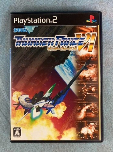 Thunder Force VI 6 Sony PlayStation 2 PS2 Sega Shooting SLPM-55096 2008 ...