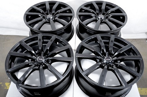 18" Wheels Black Polish Rim 5x114.3 Fit Infiniti G25 G35 I30 I35 M35 ...