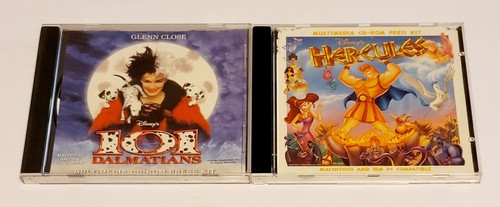 Disney's Hercules & 101 Dalmatians Multimedia CD-Rom Press Kit | eBay