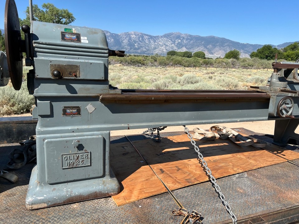 Oliver Model 25 Pattern Makers Lathe 24" x 78" | eBay