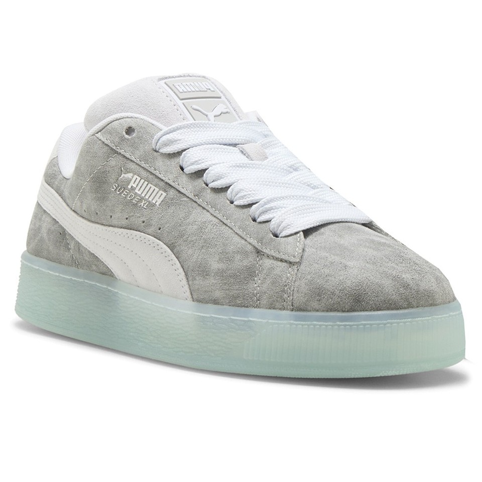 PUMA Suede Xl Gure Lace Up Mens Grey Sneakers Casual Shoes 40174301 | eBay