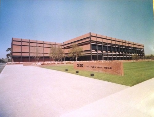 ALZA CORPORATION Headquarters Office Building Palo Alto CA 1960s Color ...