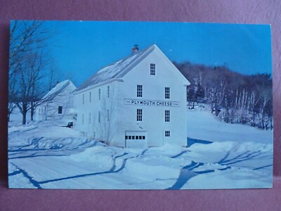 Old Postcard VT Plymouth The Plymouth Cheese Corporation | eBay