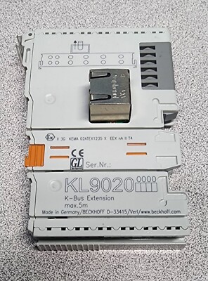 Beckhoff KL9020 | Terminal bus extension, end terminal | eBay
