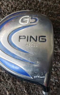 46 IN PING G-5 TITANIUM 460CC OFFSET 10.5 DEG DRIVER GOLF CLUB EXCELL W ...