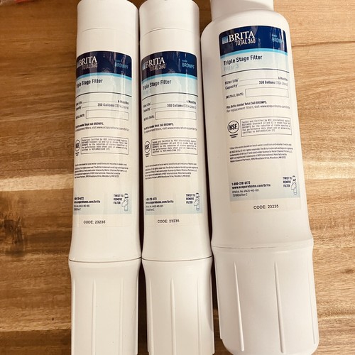 BRITA Total 360 Triple Stage Replacement Filter Set BRDWPF For Water ...