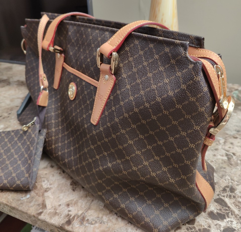 RIONI MODA ITALIA LADIES TRAVELER BAG WITH DETACHABLE SMALL PURSE ...