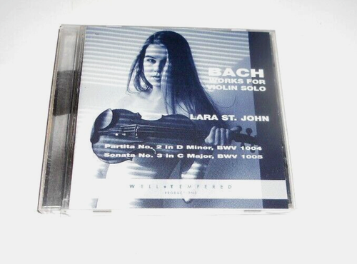 Bach: Works for Violin Solo - Music CD By Lara St. John VG+ | eBay