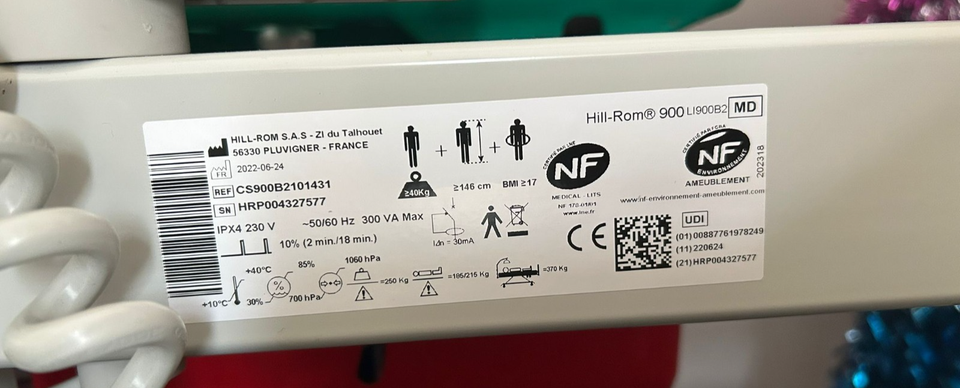Hill Rom 900 Electric Medical Hospital Bed (Mar) | eBay UK