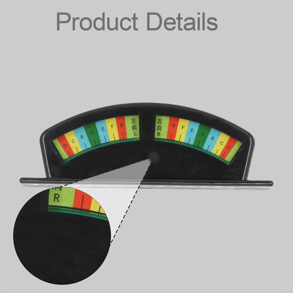 Orthopedic Angle Ruler Easy Use for Men Women Clothing Shoulder Angle ...
