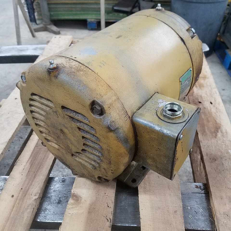 Baldor CM3311T, Spec: 37B02-428, 7.5 HP, 1725 RPM, Frame: 213TC Motor ...