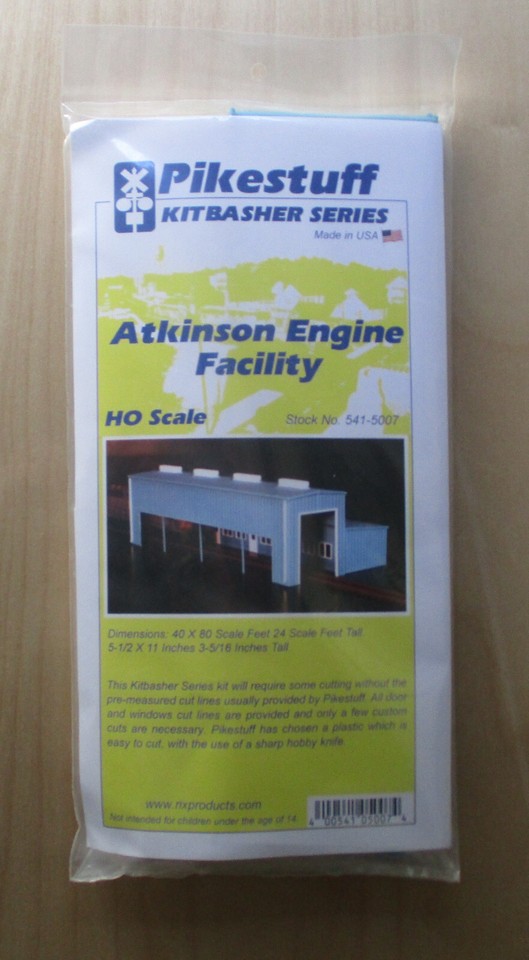 Atkinson Engine Facility Kit Build HO 1:87 Scale Layout Diorama ...