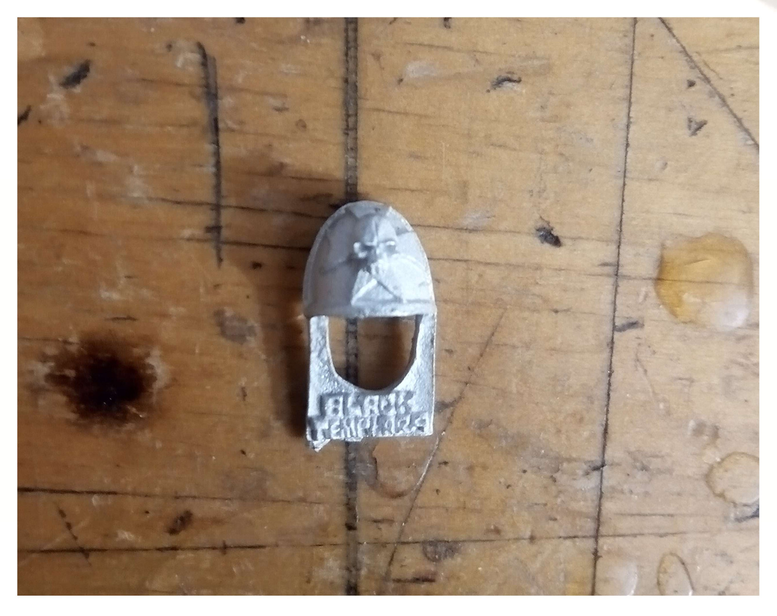 Black Templars Metal Shoulder Pads Crusader Kitbash Space Marines ...