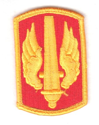 Army Patch: 18th Fires Brigade (Artillery) - merrowed edge | eBay