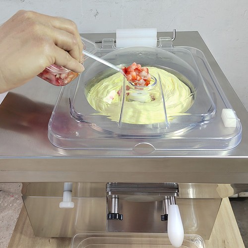 Desktop Stainless Steel Turkey Italian Hard Ice Cream Gelato Machine ...