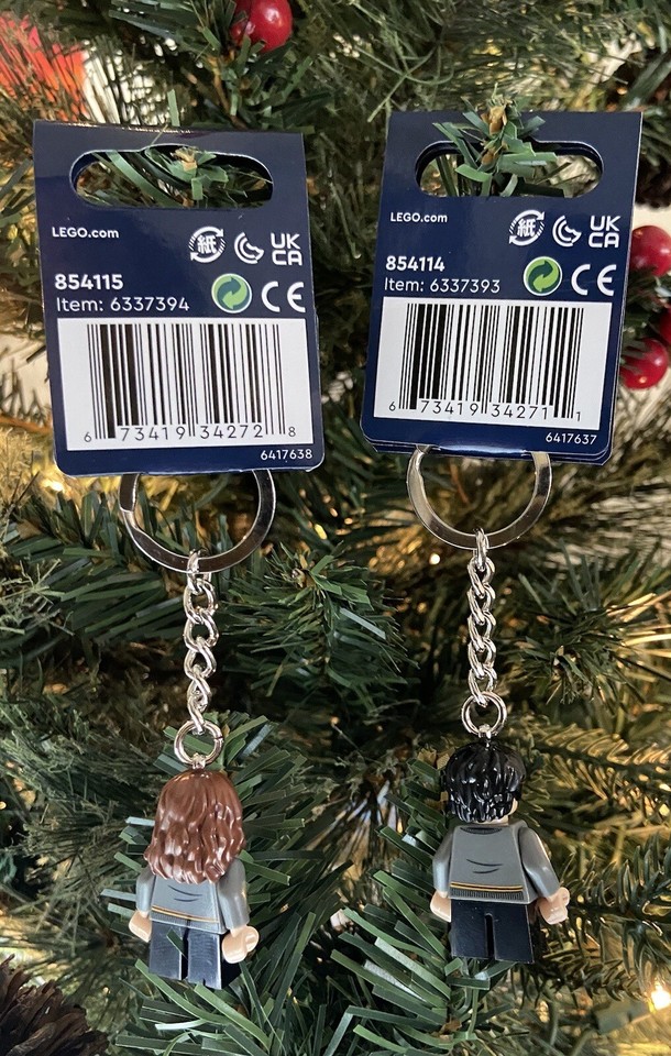 Lego Harry Potter - Harry + Hermione Keychains 854114, 854115 - NEW ...