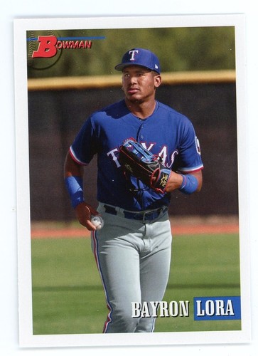 2021 Bowman Heritage Prospects Bayron Lora #137 Rookie RC | eBay