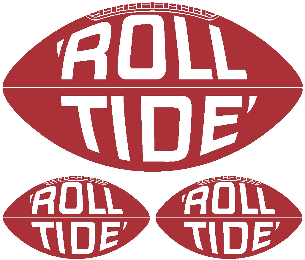 Roll Tide Window Decals