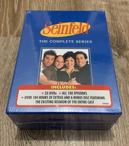 Seinfeld: The Complete Series (DVD, 2013, 33-Disc Set) Box Set Brand ...