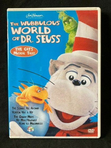 The Wubbulous World Of Dr Seuss The Cat S Musical Tales Dvd 2004 Ebay