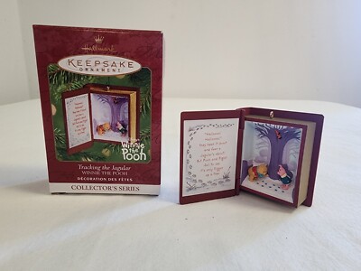 Tracking The Jagular Hallmark Ornament 2001 Winnie The Pooh 4th In ...