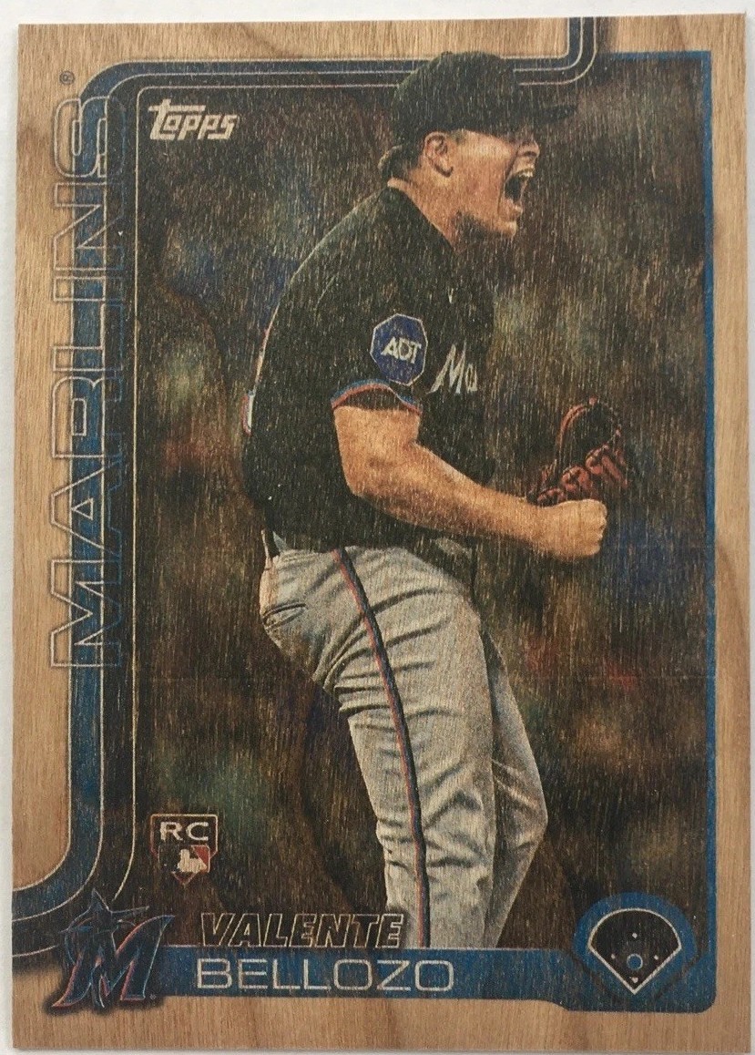 2025 Topps Series 2 - Valente Bellozo #458 Wood /25 (RC) for sale ...