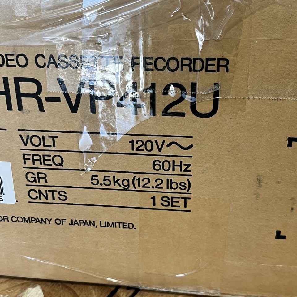 Brand New JVC HR-VP412U VHS VCR Player Recorder Plus Da 4 Head Digital ...