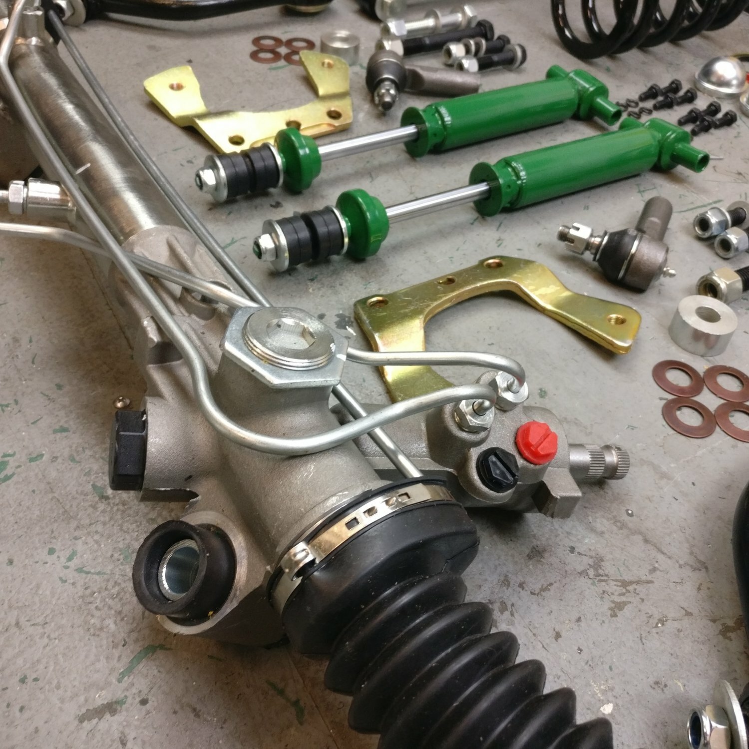 1937 - 1948 Chevy Mustang II 2 Front End Hub to Hub IFS Stock ...
