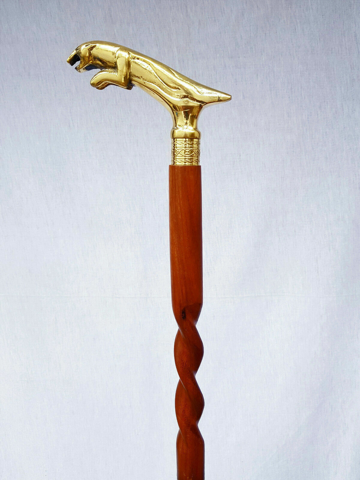 Polished Brass PUMA Handle Victorian Design Vintage W… - Gem