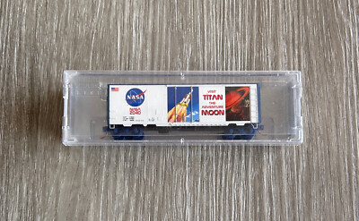 Micro Trains N Scale NASA 2040 Poster Art #2 Titan Adventure Moon NSE ...