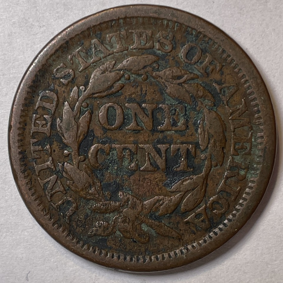 1846 Braided Hair Large Cent Extremely Fine XF Coin, Issues #9444 | eBay