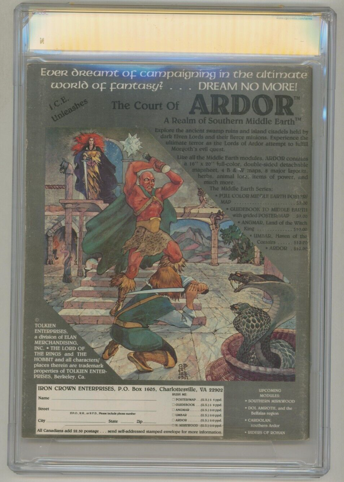 CGC SS 5.5 Dragon Magazine #75 SIGNED Larry Elmore Art TSR 1st ...