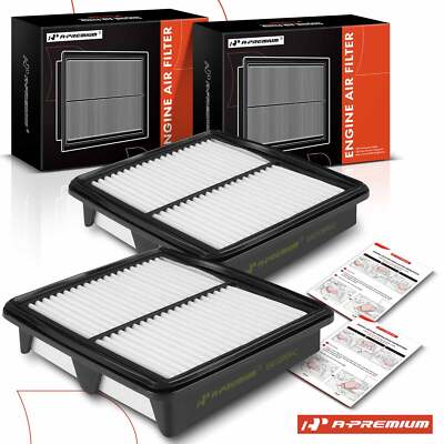 2Pcs Engine Air Filter for INFINITI M35 2010 M37 2011-2013 Q70 Q70L ...