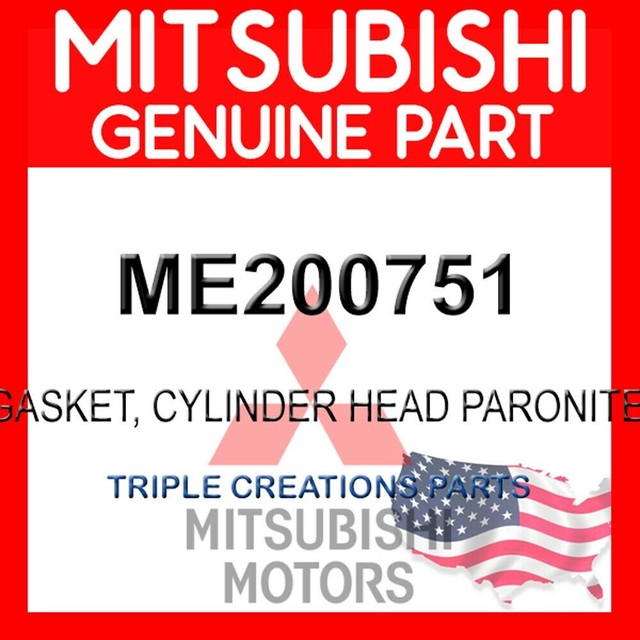 ME200751 Genuine Mitsubishi GASKET,CYLINDER HEAD | eBay
