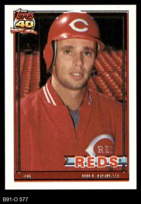 1991 Topps #577 Bill Doran Reds 8 - NM/MT | eBay