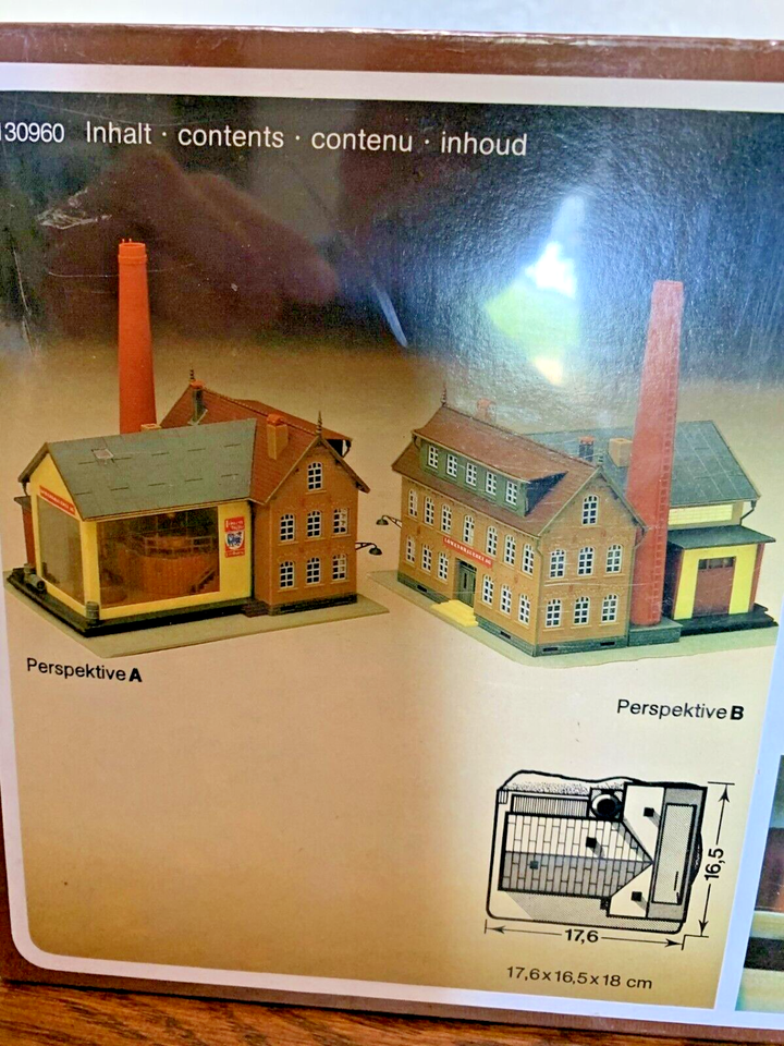 DELUXE BREWERY BEER FLOOR DETAILS & COPPER VAT LED LIGHT HO Scale KIT ...