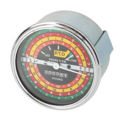 Tachometer Gauge - Black Face fits International 706 756 806 826 766 ...