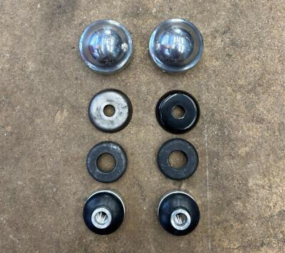 BMW R50 R60 /2 R69S Rear Shock Caps Polished Aluminum 33 53 3 054 212 ...