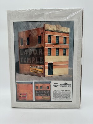 Downtown Deco O Scale Union Club Labor Temple Building Kit | eBay