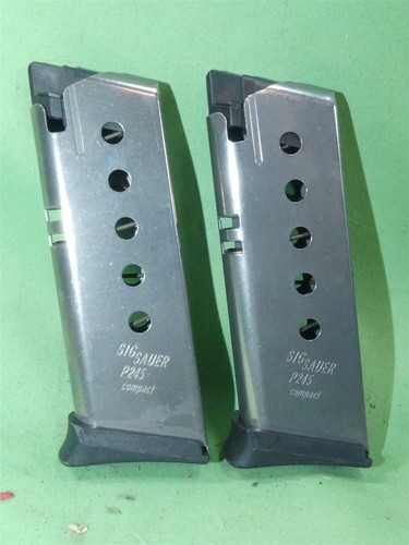 #3071 Pair of SIG P245 6 round 9mm Compact magazines | eBay