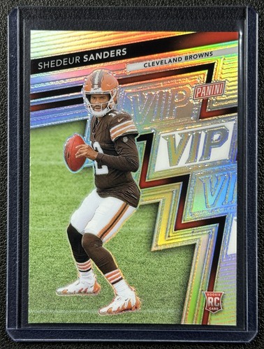 SHEDEUR SANDERS 2025 PANINI NSCC VIP #RC8 ROOKIE CARD RC SILVER PRIZM ...