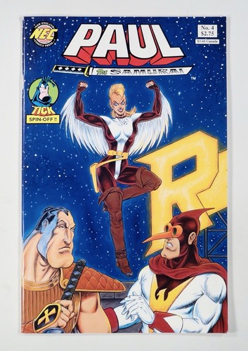 1993 PAUL THE SAMURAI #4 New England Comics CLAY GRIFFITH Dave Garcia ...