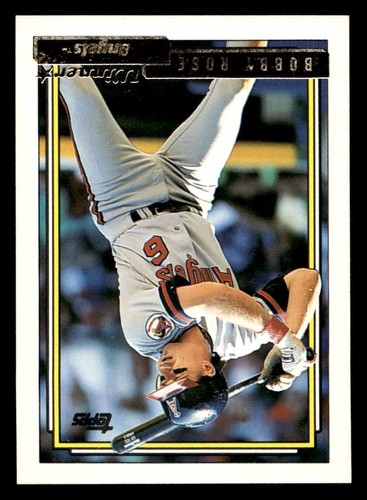 1992 Topps #652 Bobby Rose Gold | eBay