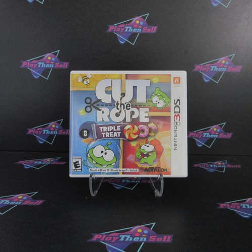 Cut The Rope Triple Treat Nintendo 3DS - Complete CIB 47875849662| eBay