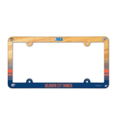 Oklahoma City Thunder Plastic License Plate Frame | eBay