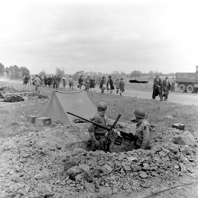 WW2 WWII Photo World War Two / Omaha Beach Area June 1944 D-Day Allied ...