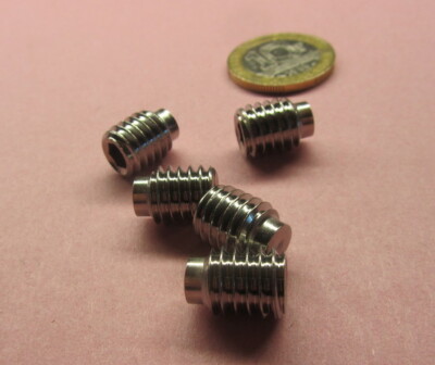 Stainless Steel Dog Point Set Screws, Extended Tip, 3/8-16 x 1/2 ...