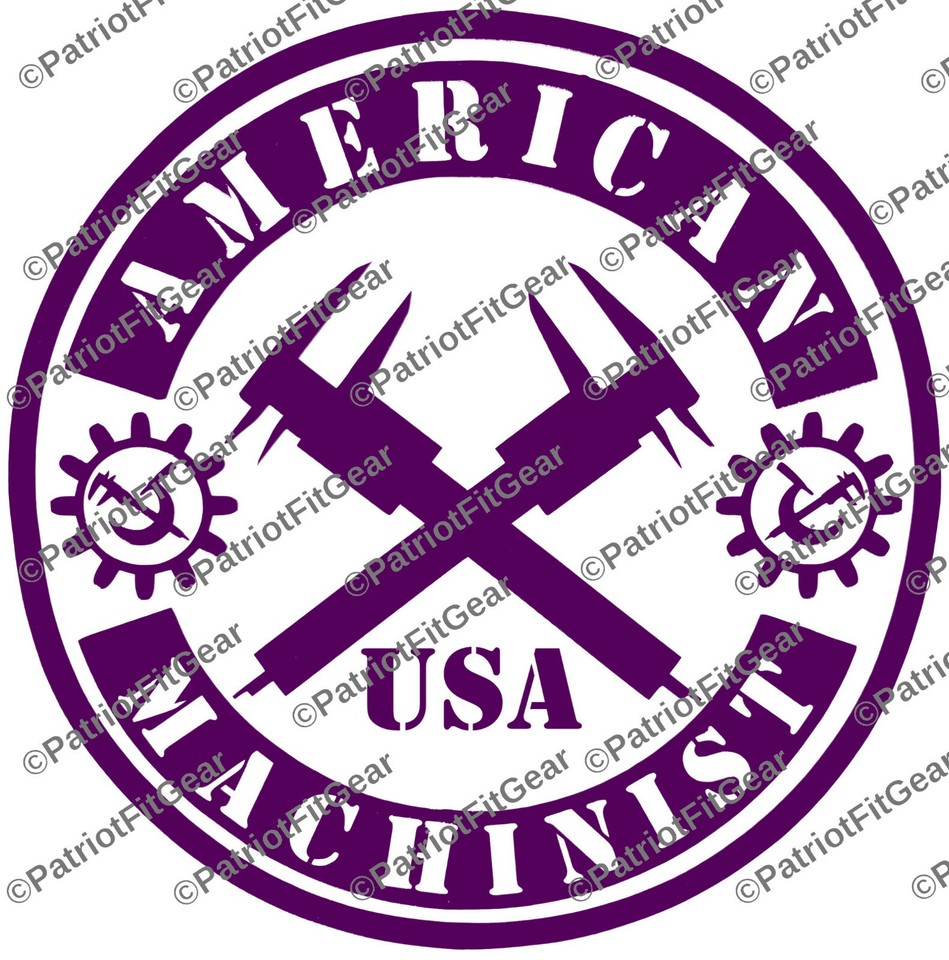 Machinist,American Machinist,Caliper,Micrometer,Milling,CNC,Sticker ...