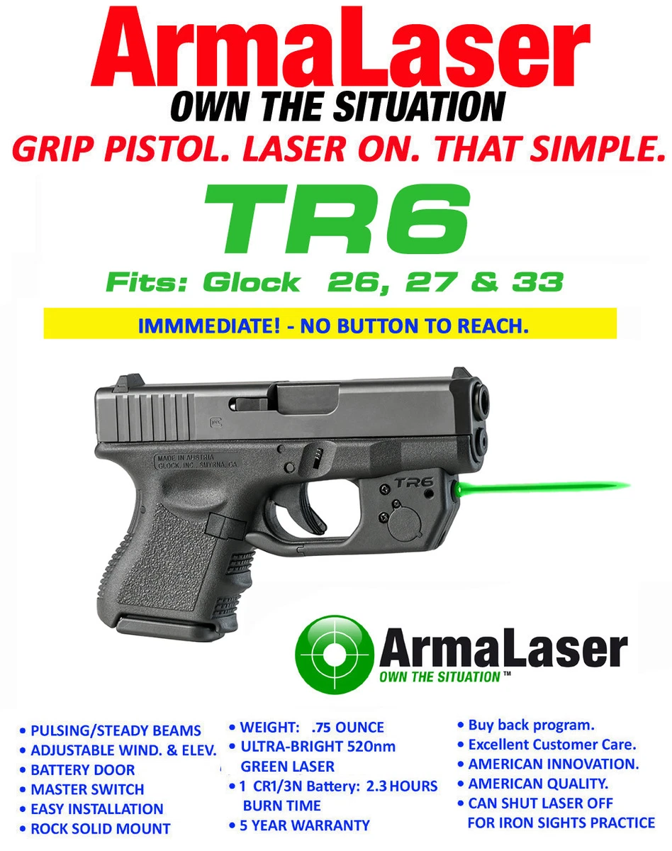 Glock 26 Gen 3 Laser